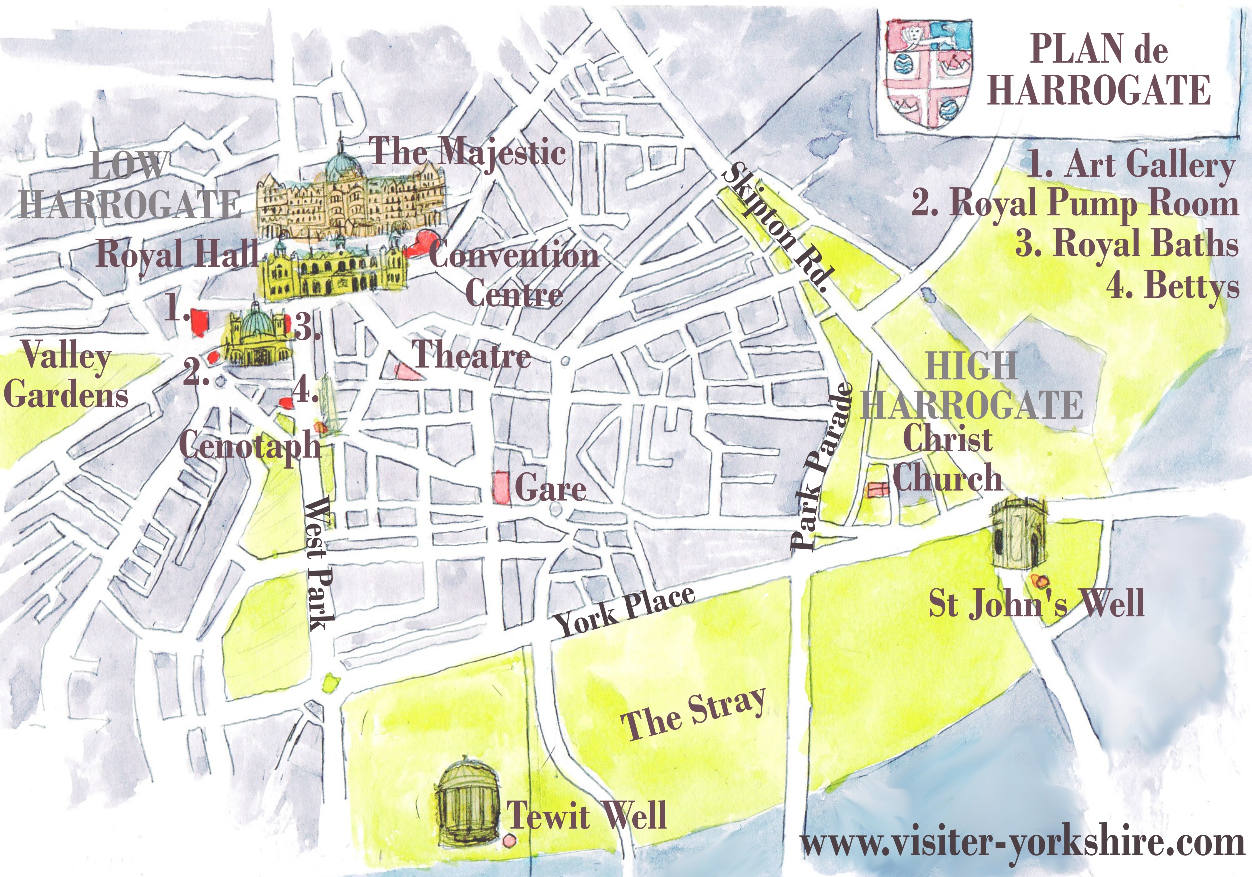 Harrogate – Visiter le Yorkshire